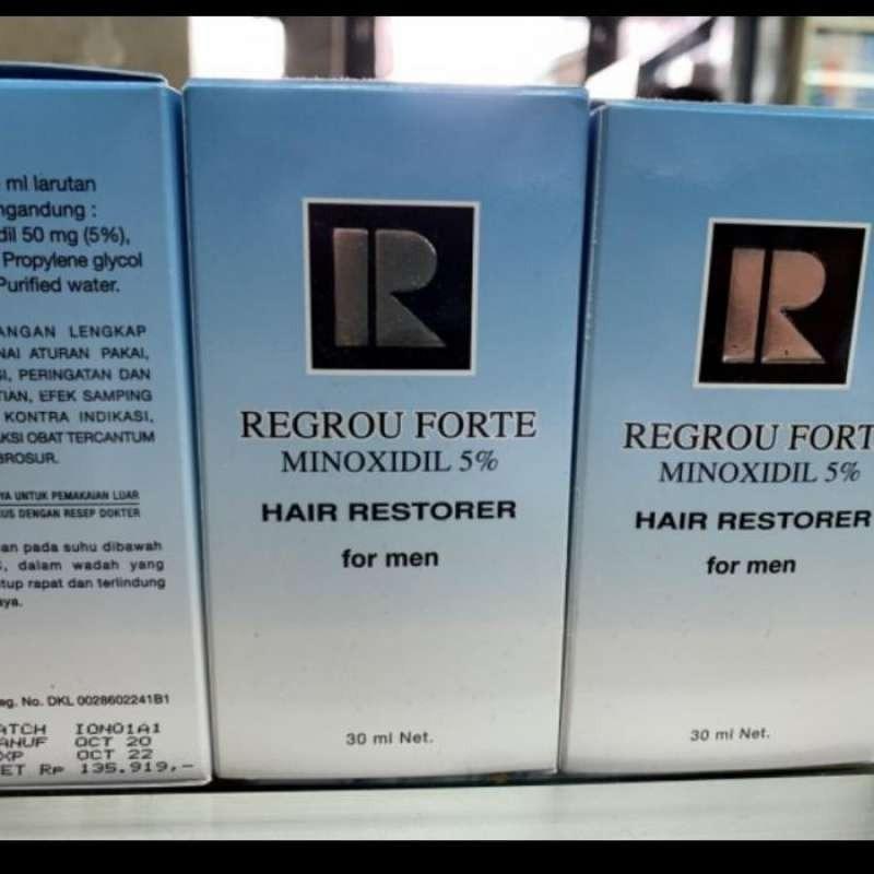 Jual Regrou Forte 5% Minoxidil ReSTorer 30ml di Seller Abufarma - Kota ...