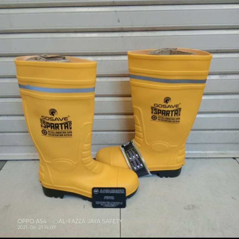Jual sepatu safety boots gosave sparta di Seller Bena Store - Wanajaya ...