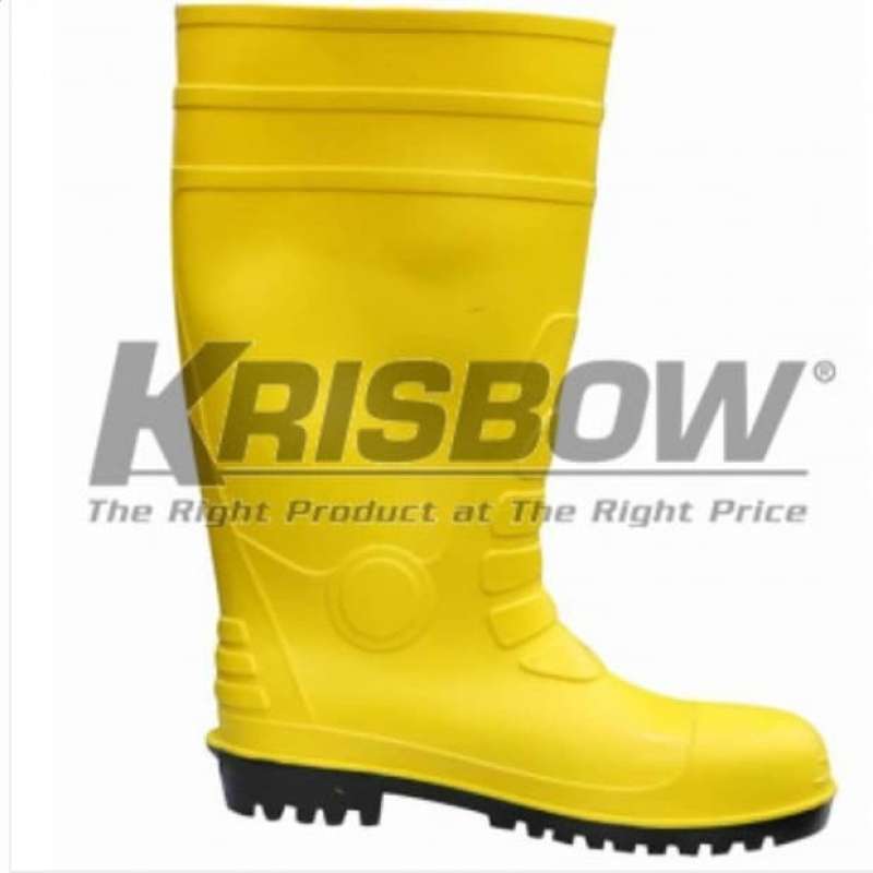 Jual Sepatu Safety Boots Kuning Krisbow Di Seller Bena Store - Wanajaya ...
