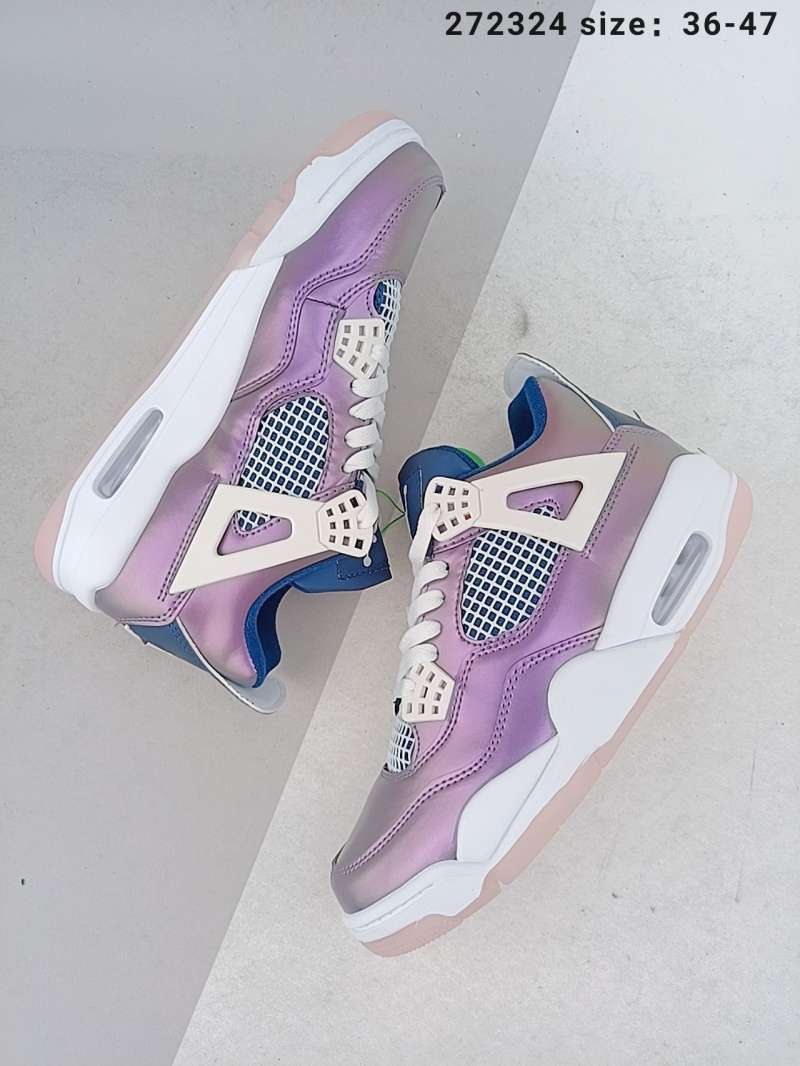 Jual Nike air jordan 4 monosoon blue violet chameleon chameleon light ...