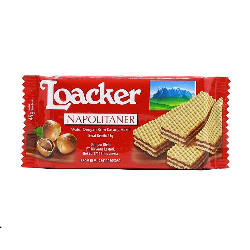 Jual Loacker Napolitan Wafer [45 g] di Seller Hokky Fruit - Kota ...