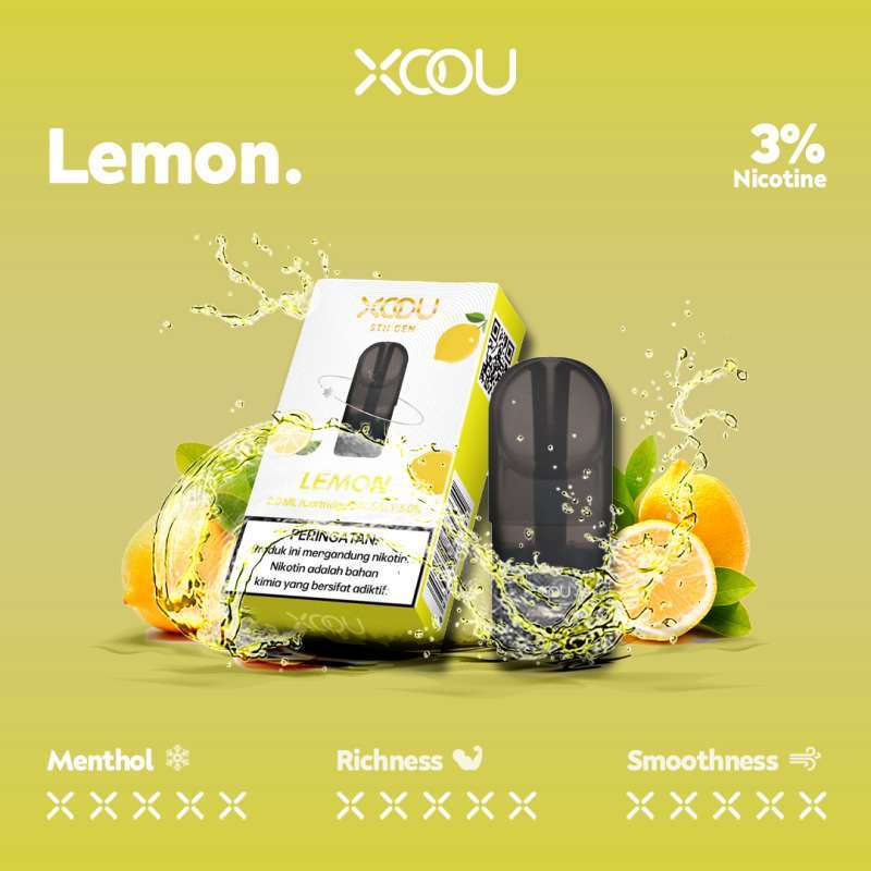 Jual [RELX COMPATIBLE] XOOU Mint Flavour Pods / Cartridge per One Pods ...