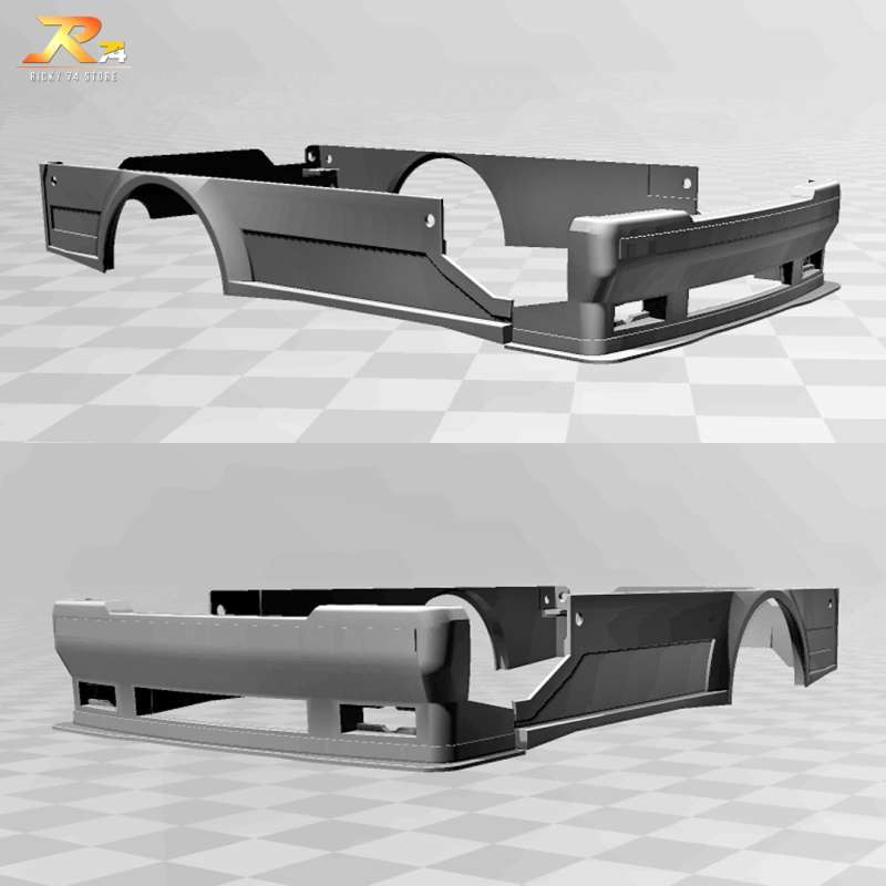Jual Wpl D12 Body Kit Set Mrvein - Body Kit Part Drift 3d Print Di Seller Ricky74 Store ...
