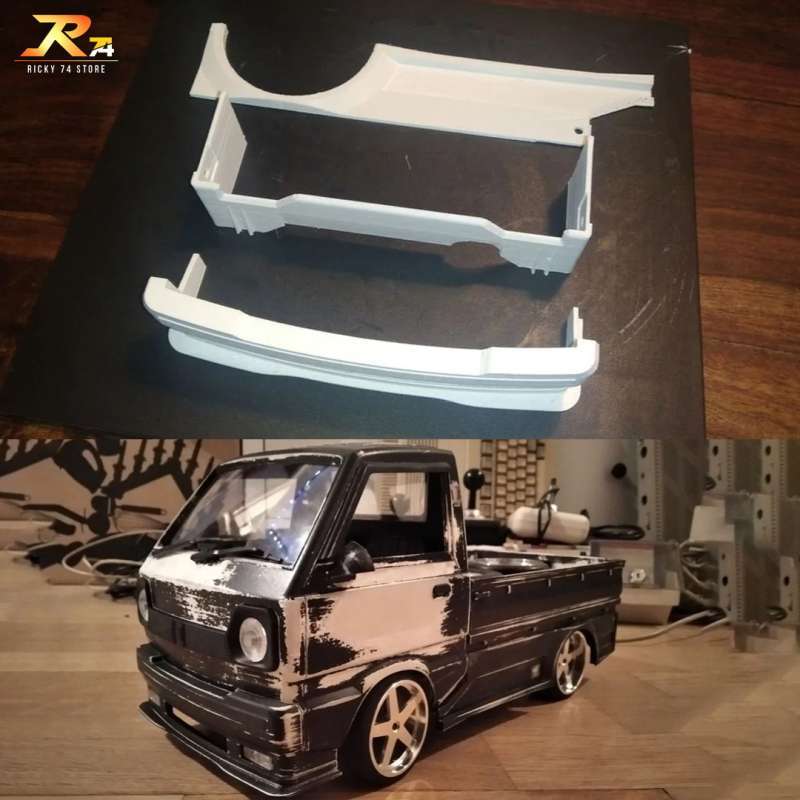 Jual Wpl D12 Body Kit Set Mrvein - Body Kit Part Drift 3d Print Di ...
