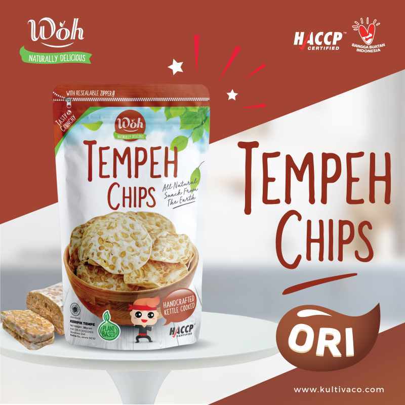 Promo Woh Tempeh 100 gram (Keripik Tempe 100 gram) - Balado Diskon 10% ...