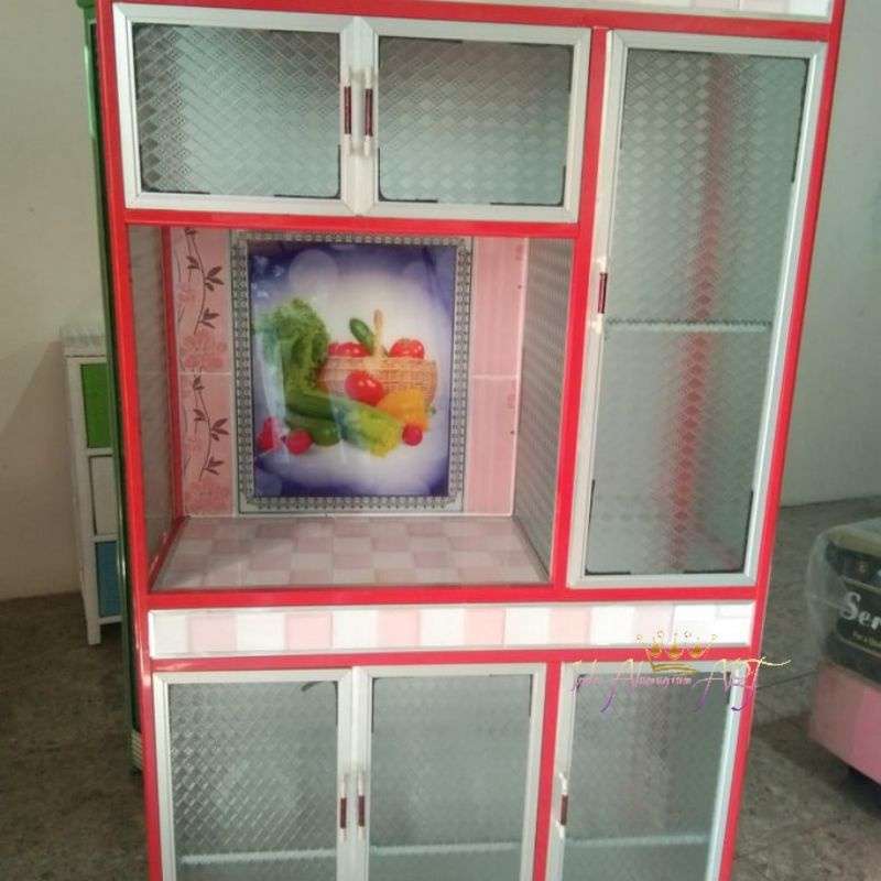 Jual Lemari Rak Dapur Serba Guna - Rak Piring Gelas Meja Kompor ...