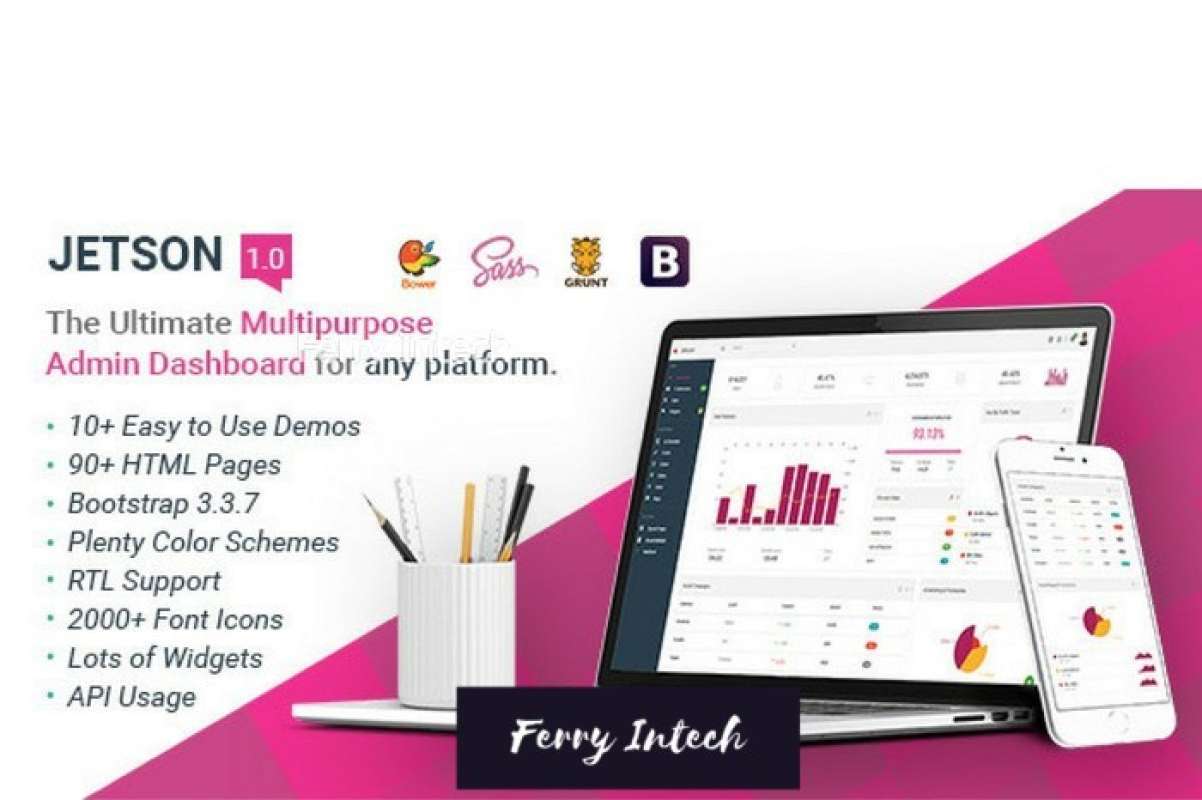 Promo WEBSITE THEMEFOREST TEMPLATE JETSON WEB Diskon 10% di Seller Ferry Intech - Jagakarsa ...