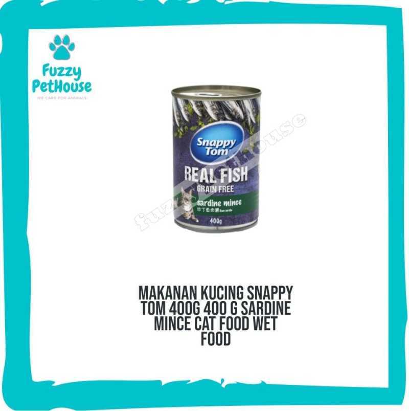 Jual Snappy Tom Kaleng Wet Food Can 400 Gr Makanan Basah Kucing Cat ...