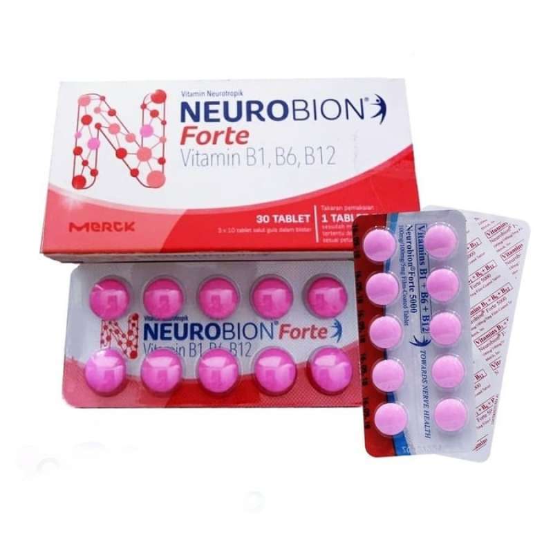 Jual Neurobion Forte Merah Multivitamin Daya Tahan Tubuh Vitamin B Dan ...