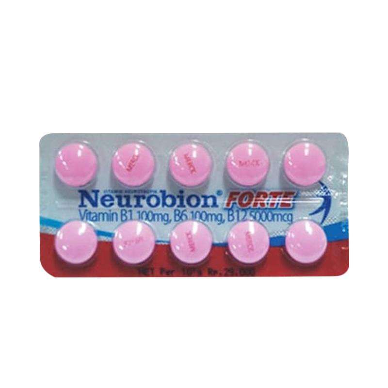 Jual Neurobion Forte Merah Multivitamin Daya Tahan Tubuh Vitamin B Dan ...