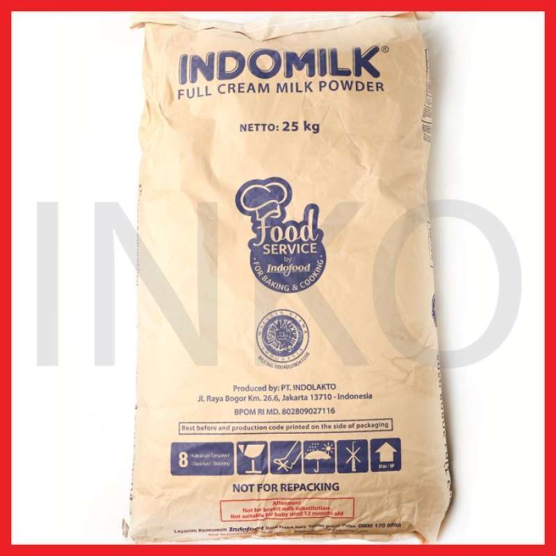 Jual Indomilk Full Cream Milk Powder Indofood Food Service 25kg Di ...