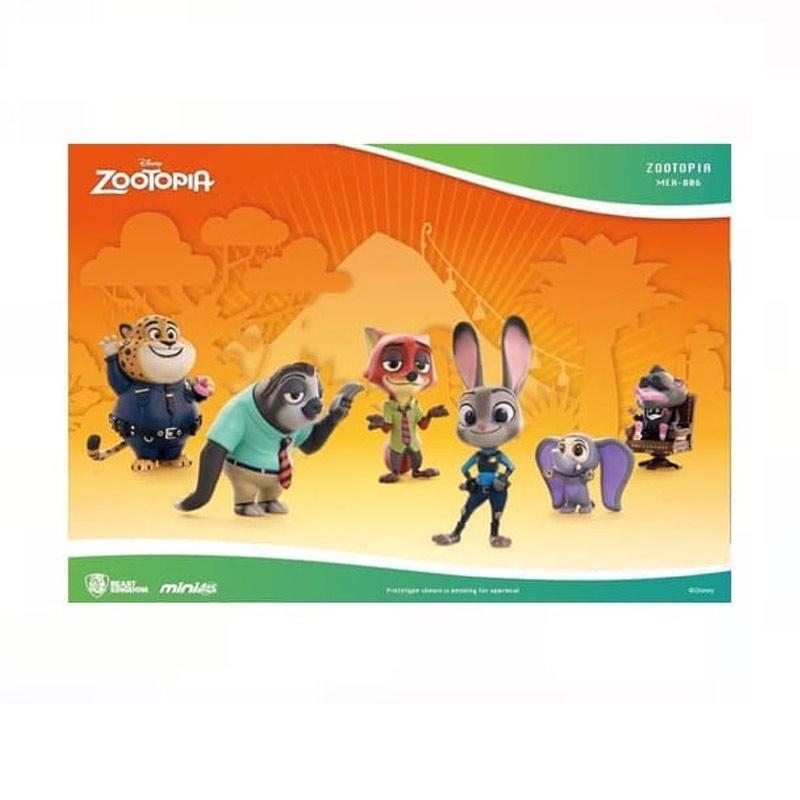 Jual BEAST KINGDOM Mini Zootopia Set Action Figure [6 Pcs] di Seller ...