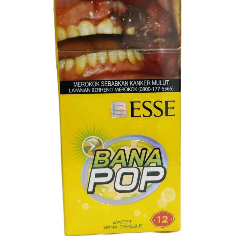 Jual Rokok Esse Banana Pop Termurah - Harga Grosir Terupdate Hari Ini ... Jual Rokok Esse Banana Pop Termurah - Harga Grosir Terupdate Hari Ini ...