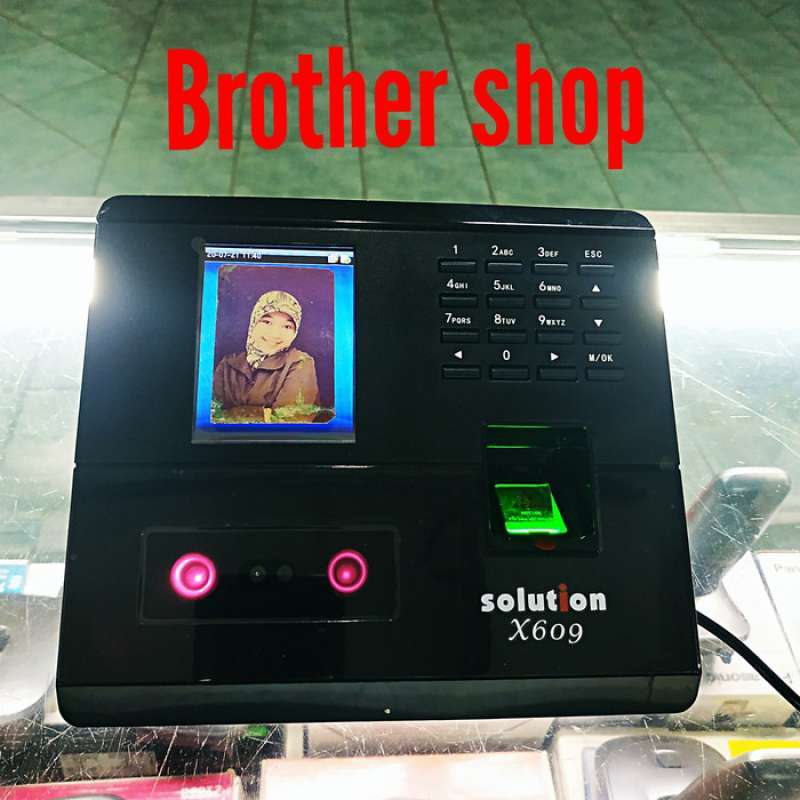 Jual Gratis Ongkir Mesin Absensi Jari Dan Wajah Solution X609 di Seller ...