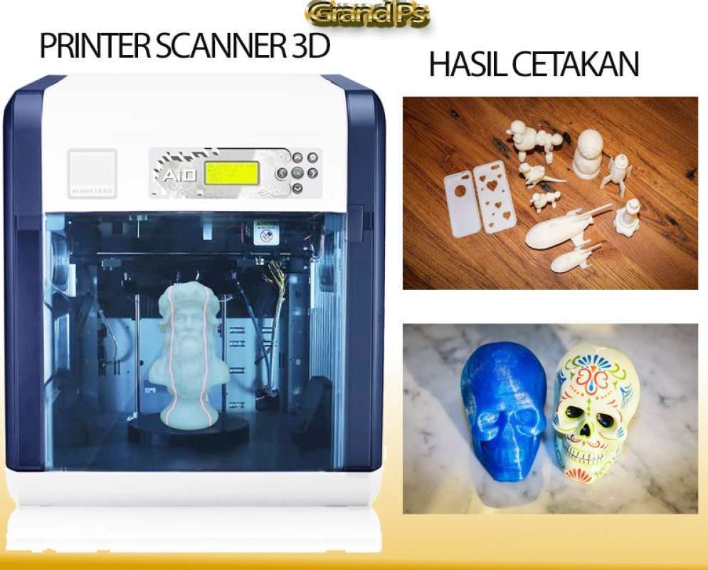 Jual Printer 3d Davinci 10 Aio With Scanner, Merk Terbaik Di Usa Di Seller Grand Ps - Cinere ...