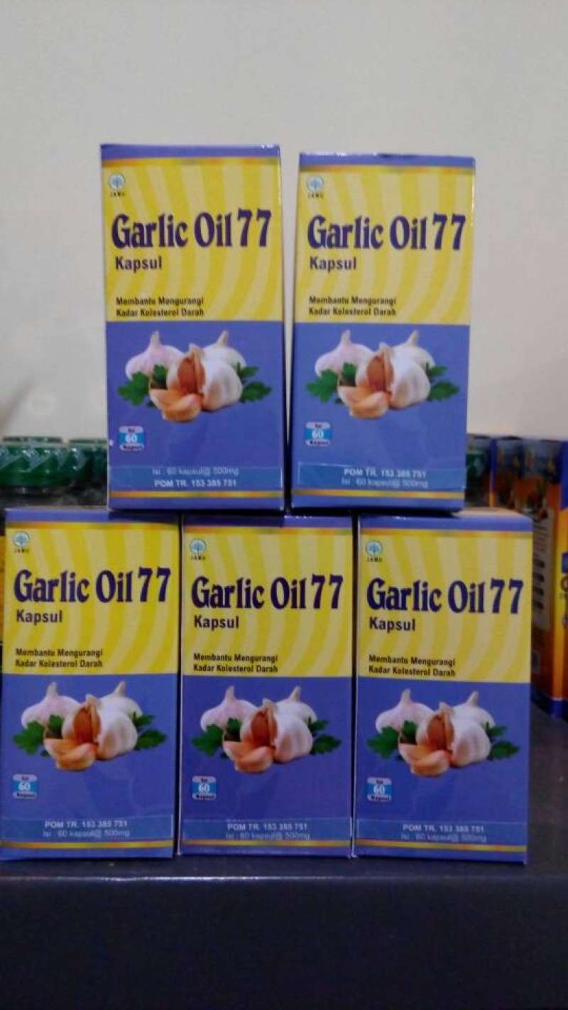 Jual Garlic Oil 77 Botol Kecil 60 Kapsul Griya An Nur Gan di Seller ...