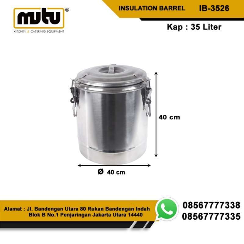 Jual RECOMMENDED TERMOS SAYUR/TEMPAT SOUP/TERMOS NASI IB-3526 di Seller ...