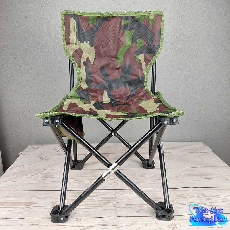 Jual KURSI MANCING LIPAT BUAT OUTDOOR BANGKU UNTUK PANCING 33X33X53 CM ...