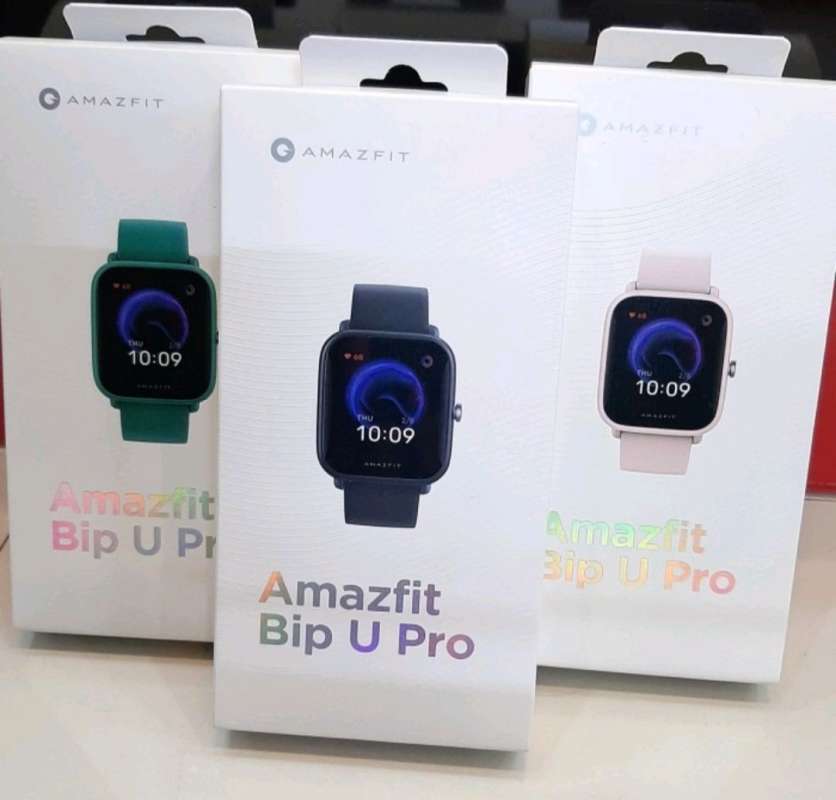 Jual Amazfit Bip U Pro Smartwatch International Version - Pink di ...