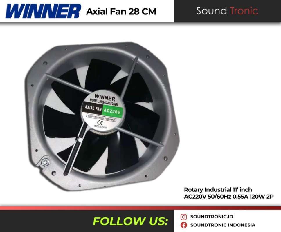 Jual Winner Rotary Cooling Fan Ac 11' Inch - 28cm 220v 28028080 Di ...