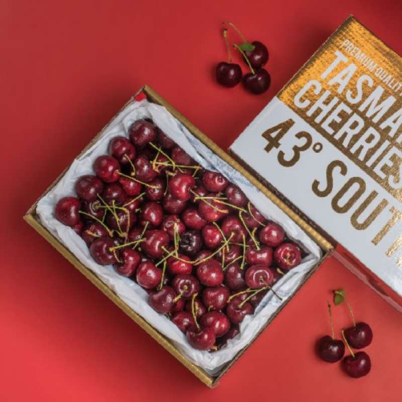 Jual Cherry Red Tasmania jumbo gift pack 2kg di Seller Ranch Market ...