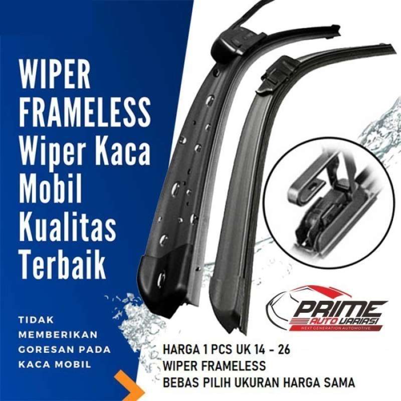 Jual Wiper Mobil Frameless Pisang Soft Wiper Full Karet Banana 19 inch 1PCS di Seller GAVIN ...