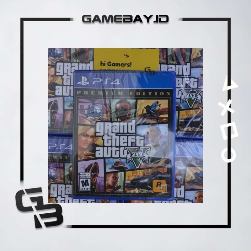 Jual PS4 Grand Theft Auto V / GTA V Premium Edition di Seller Gamebay ...