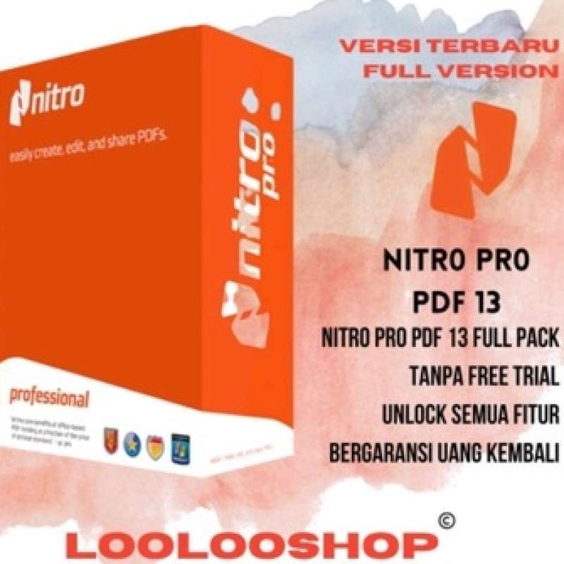 Jual Nitro Pro 13 Lisensi Nitro PDF Pro Lifetime Original - PDF EDITOR di Seller loolooshop ...