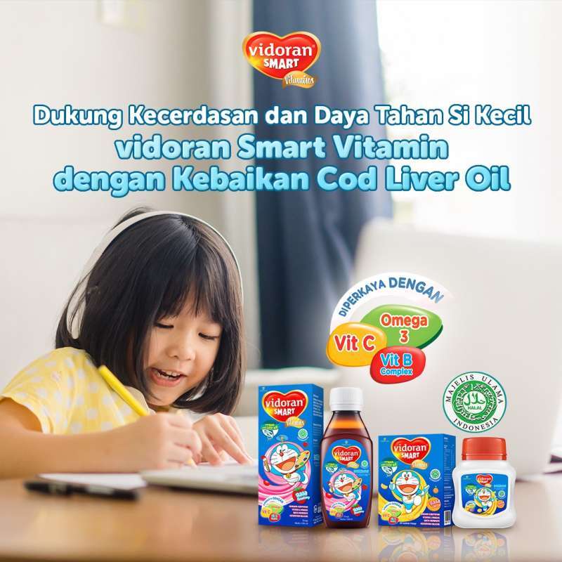 Jual Vidoran Smart Vitamin -- Tablet Hisap Isi 25’s Varian Strawberry ...