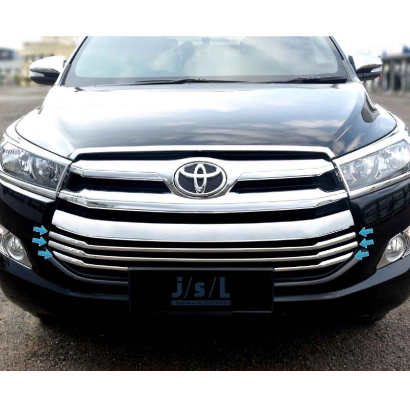 Jual JSL Front Grille Radiator Trim Mobil for Toyota Innova 2016 ...