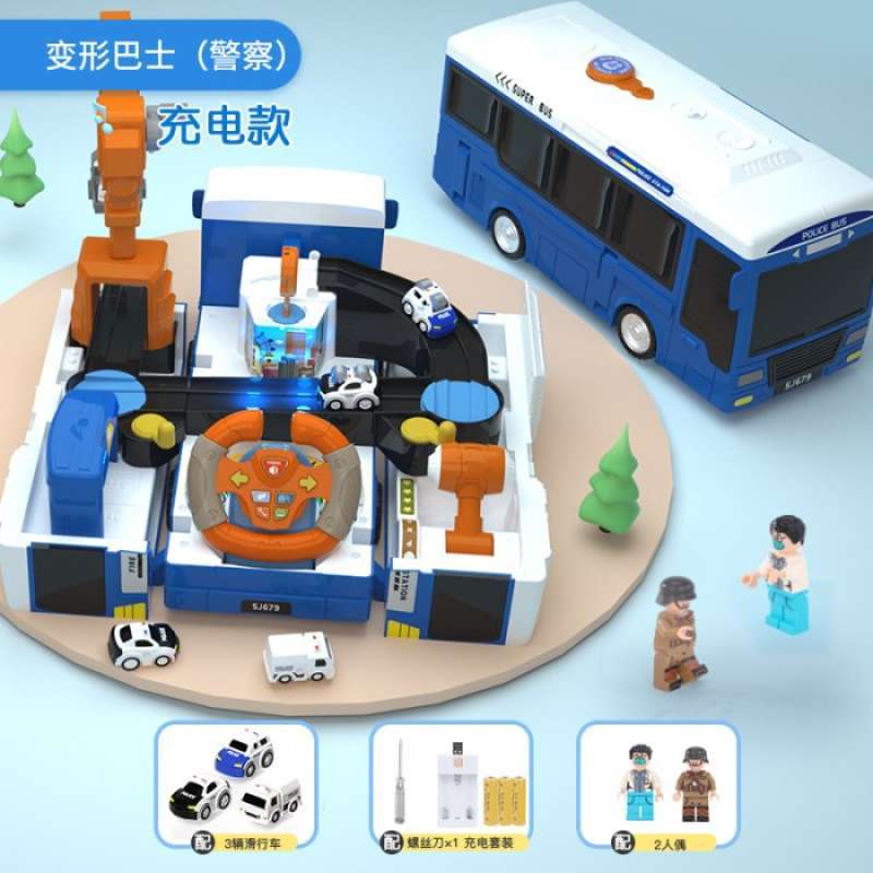 Promo school bus 2 in 1 bisa jadi bus dan setir bus steering wheel tayo ...