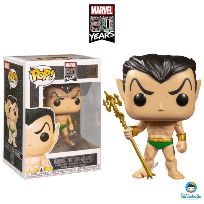 Jual Funko Pop! Marvel 80th Anniversary Namor - Namor, The Sub-mariner ...