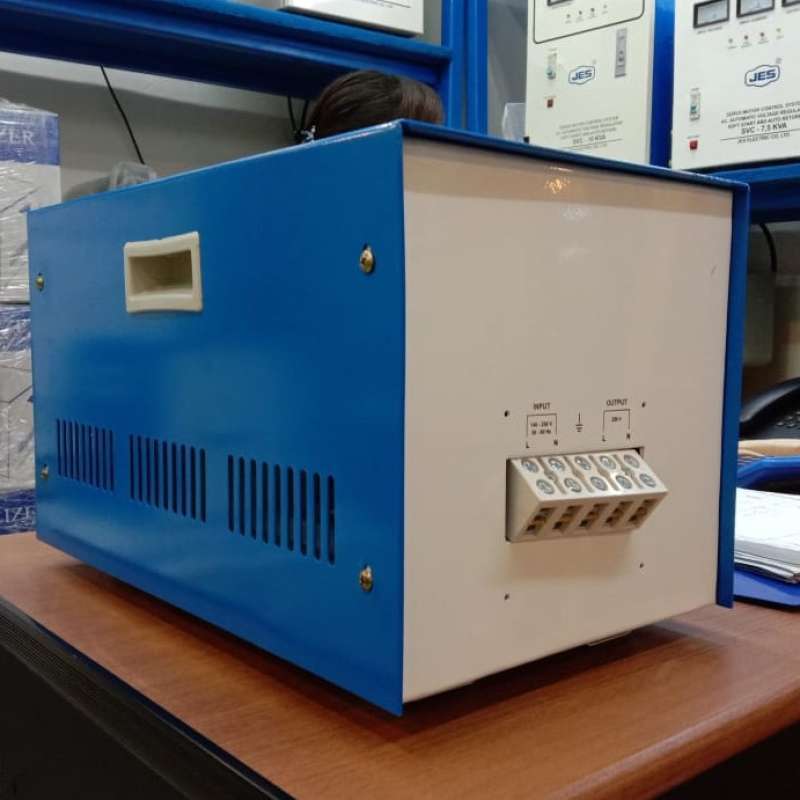 Jual Jes Stabilizer Svc 5000 Va - Alat Penstabil Tegangan Listrik 1 ...