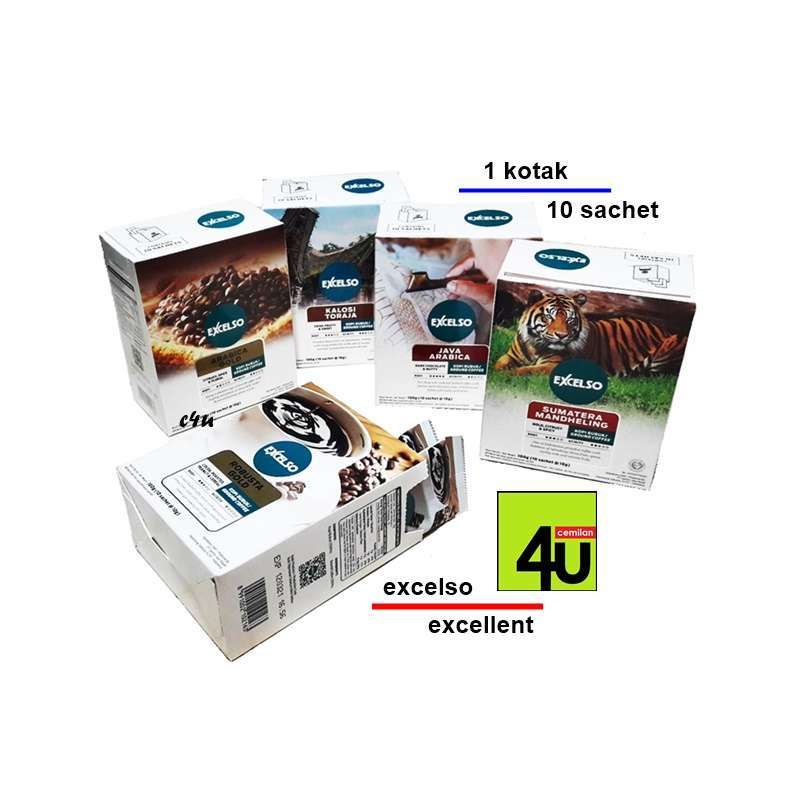 Jual Excelso Gold - Kemasan Kotak Isi 10 Sachet Di Seller Cemilan4u ...