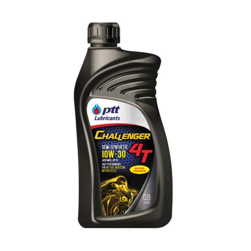 Jual PTT Lubricants Challenger 4T 10W30 Oli Motor [0.8 L] di Seller PTT ...