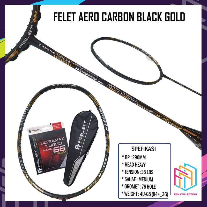 Jual Felet Aero Carbon / Aerocarbon Raket Badminton Original - Pkt Snr ...