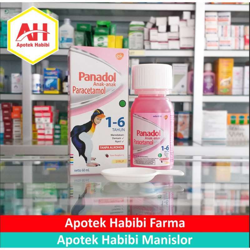 Promo PANADOL FANADOL VANADOL SIRUP 30ML 60 ML OBAT DEMAM SAKIT KEPALA ...