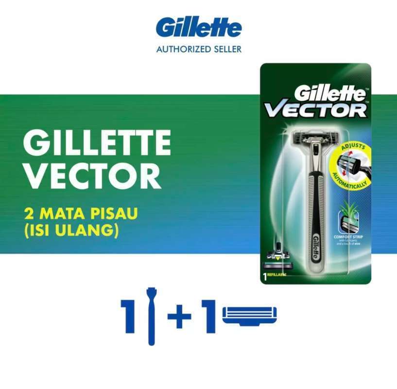 Jual Gillette Vector Razor di Seller Alvaro15_Shopping - Kota Jakarta ...