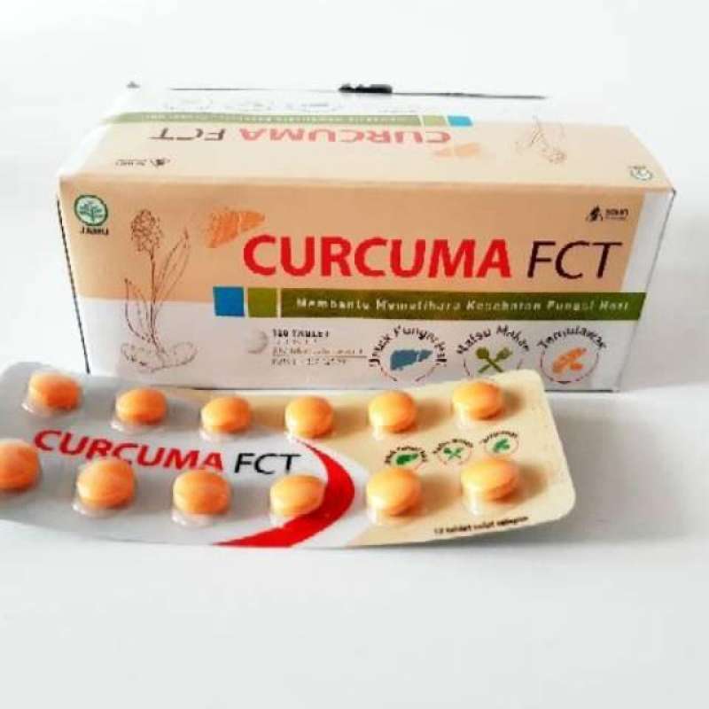 Jual Curcuma Fct Strip Isi 12 Tab Penambah Nafsu Makan Di Seller ...