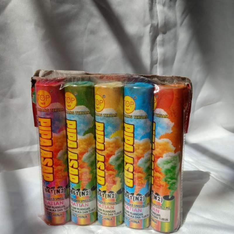 Jual Smoke Bomb Tarik 1 Pcs - Smoke Bomb Ulang Tahun Aksesoris Pesta ...