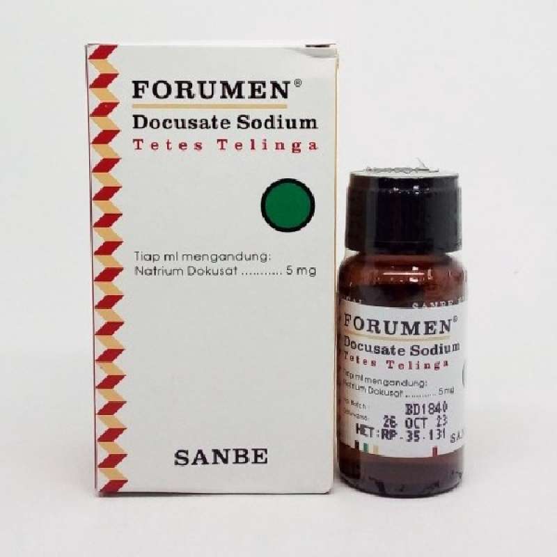 Jual Forumen Drops 10 ML Obat Tetes Telinga / Untuk Membersihakan ...