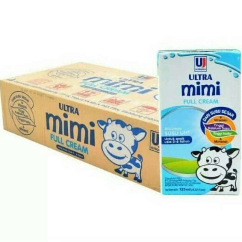 Jual Susu ultra mimi full cream 125ml di Seller Mauza Milk Store ...