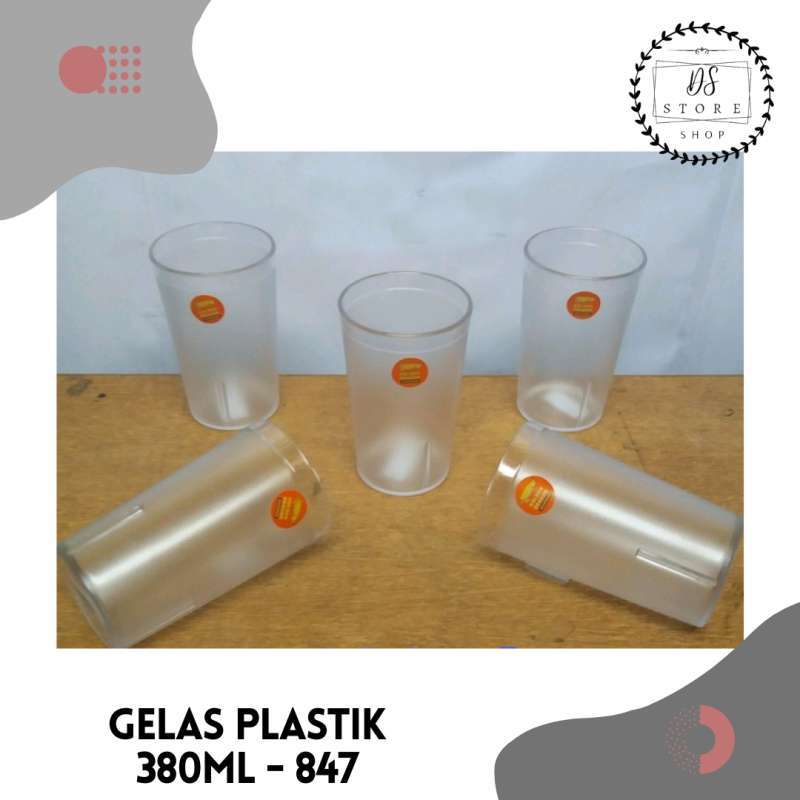 Jual Gelas Plastik Golden Dragon 847 380 ML - 6 Pcs di Seller Ds Store Shop - Benda, Kota ...