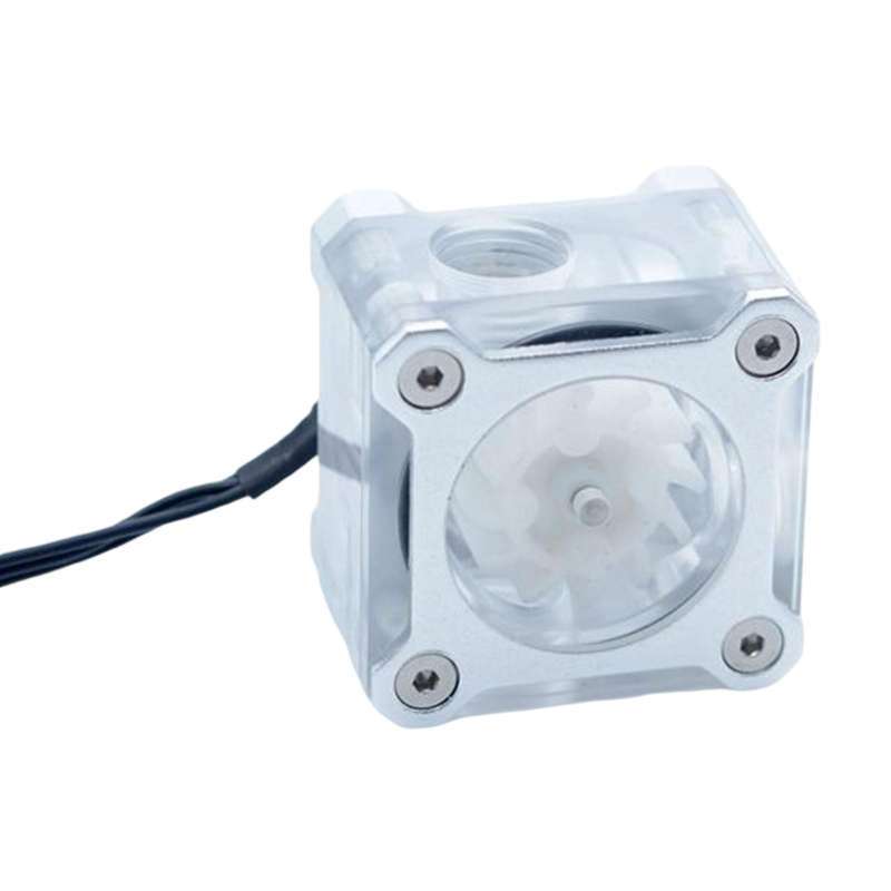Promo PC Impeller Water Flow Meter Indicator 5 V RGB Light G1/4 ...