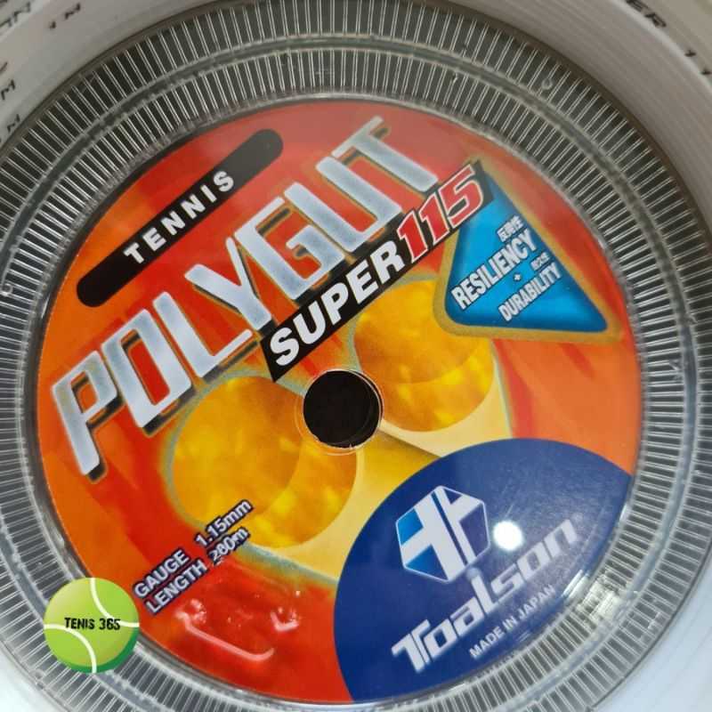 Jual Senar Tenis Toalson Polygut Super 115 Reel ( 200m ) Made In Japan ...