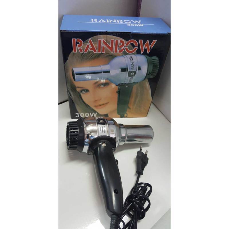 Jual Hairdyer Rambut Rainbow 300W Alat Pengering Rambut Ori dan ...