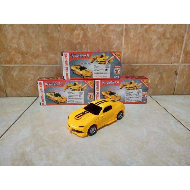 Jual Mainan Anak Robot Mobil Mobilan Friction Deformed Robot Car ...