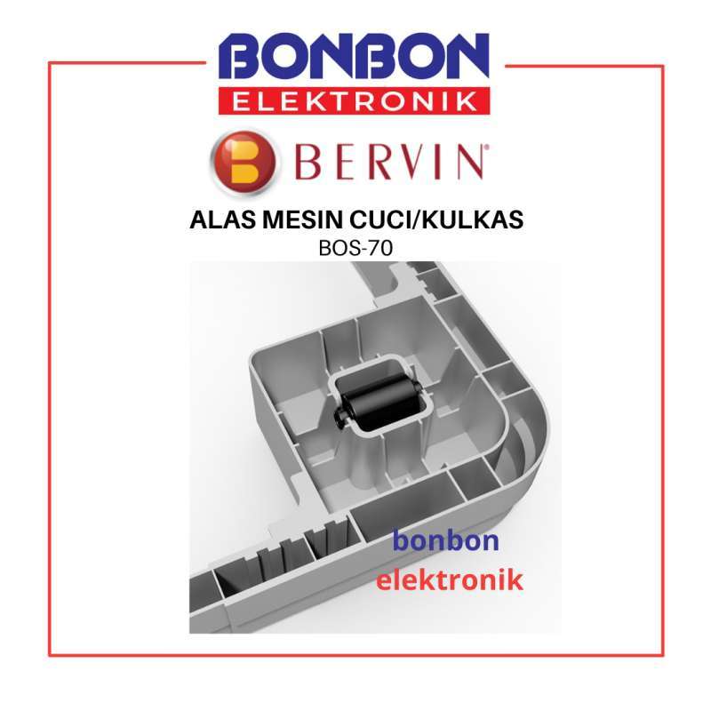 Jual Bervin Bos-70 Stand/alas/roda/dudukan/kaki Kulkas 2 Pintu Mesin ...