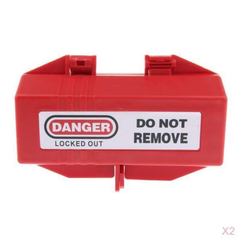 Promo 2xHigh-quality Large Electrical Plug Safe Lockout Tagout Box Lock ...