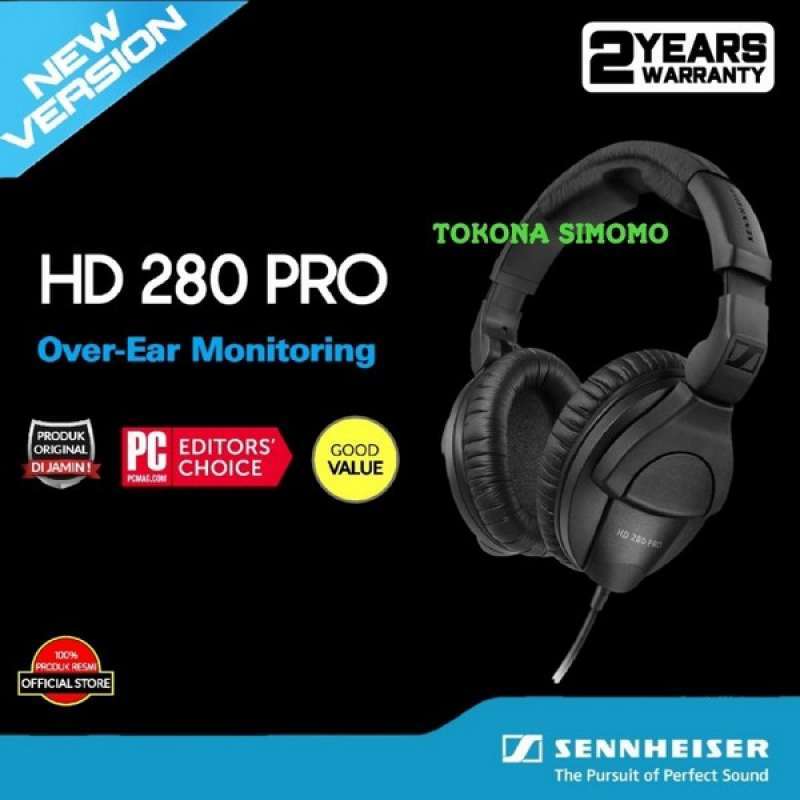 Jual Sennheiser Hd 280 Pro / Hd280 Pro Monitoring Headphones di Seller ...